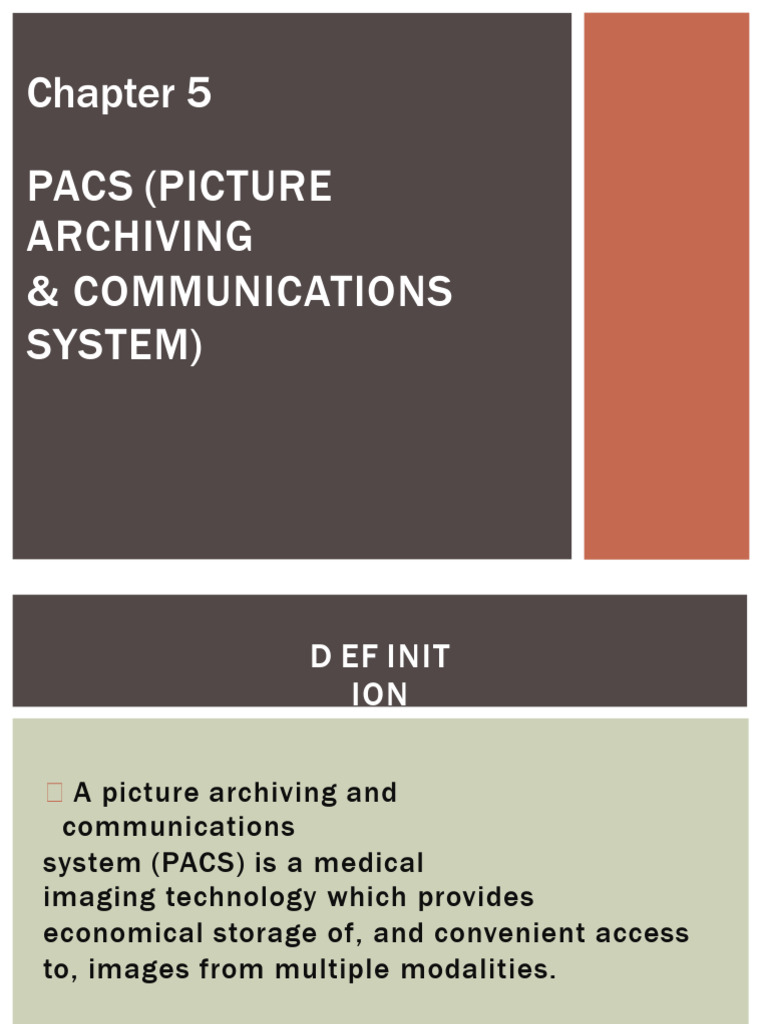 Chapter - 5-PACS | PDF