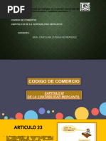 Articulo 33 de Codigo de Comercio | PDF