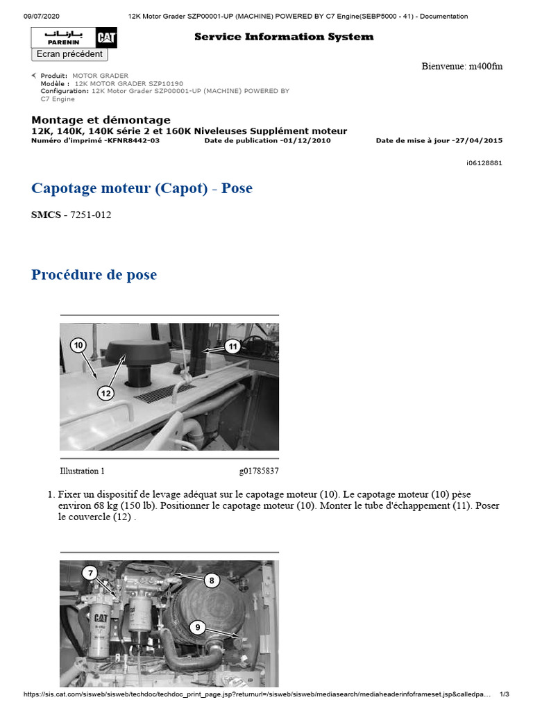 Pose Capot Moteur | PDF