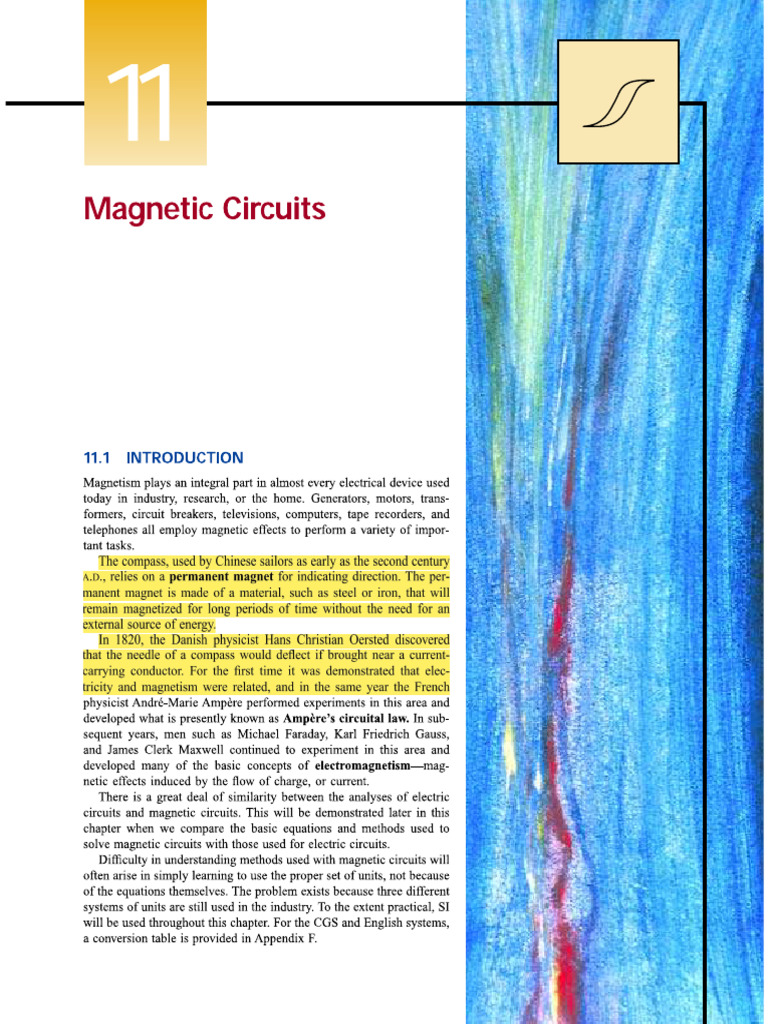 Magnetic - Circuits - Part 1 | PDF