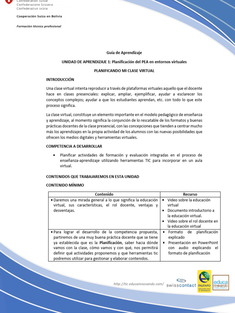 Guia de Aprendizaje UA1 | PDF