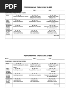 Table Skirting Rubrics for Judging | PDF | Rubric (Academic ...