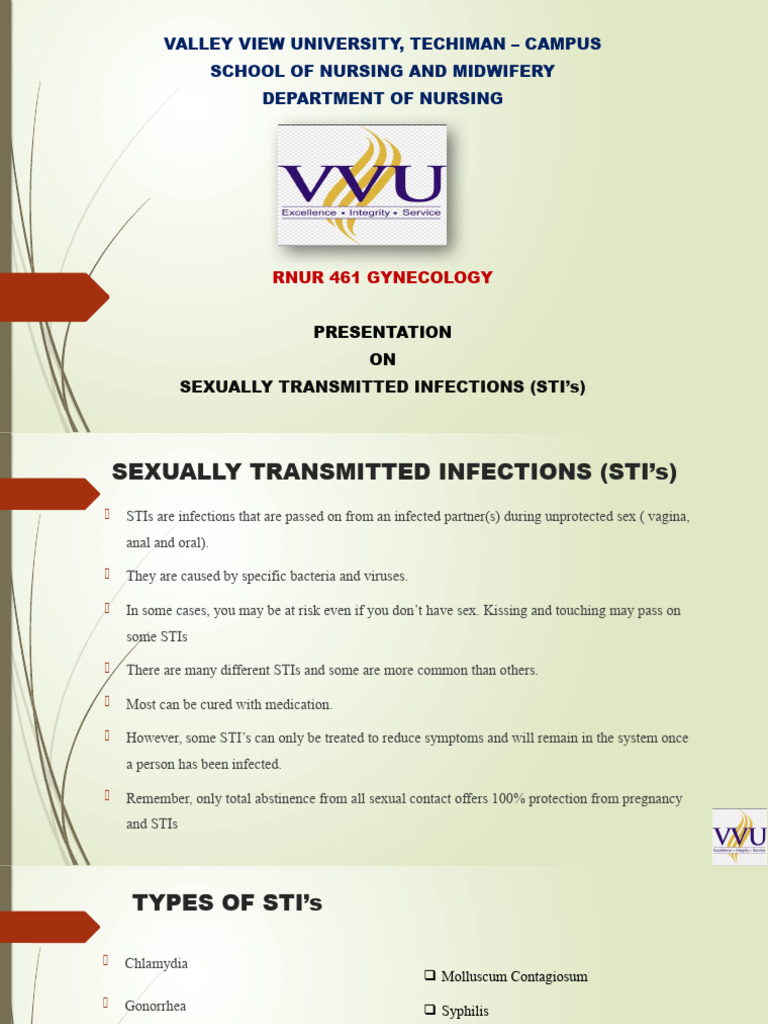 Understanding Sexually Transmitted Infections | PDF | Sexually ...