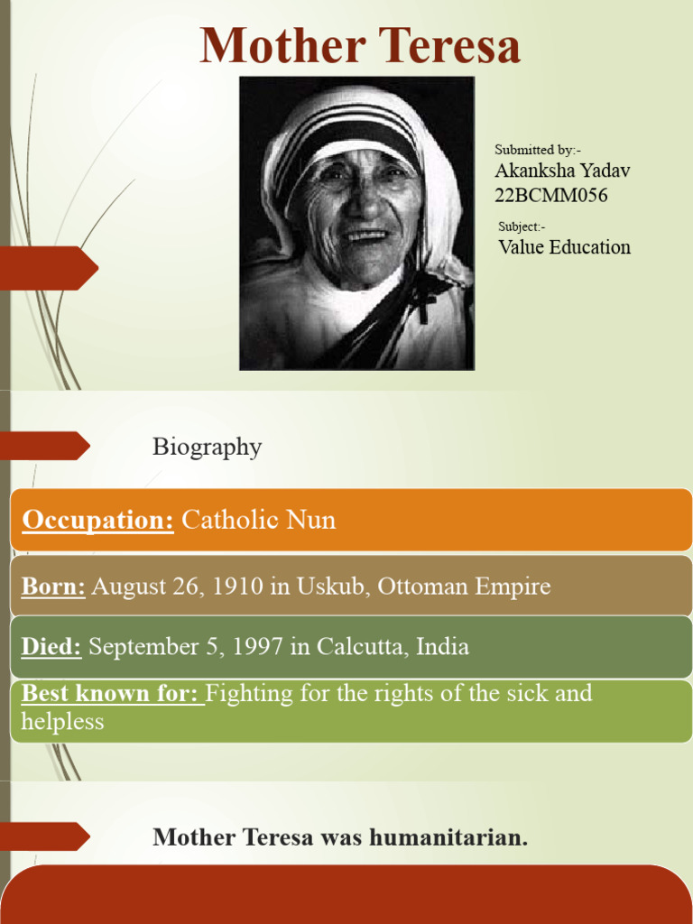 Mother Teresa | PDF | Mother Teresa | Catholic Church