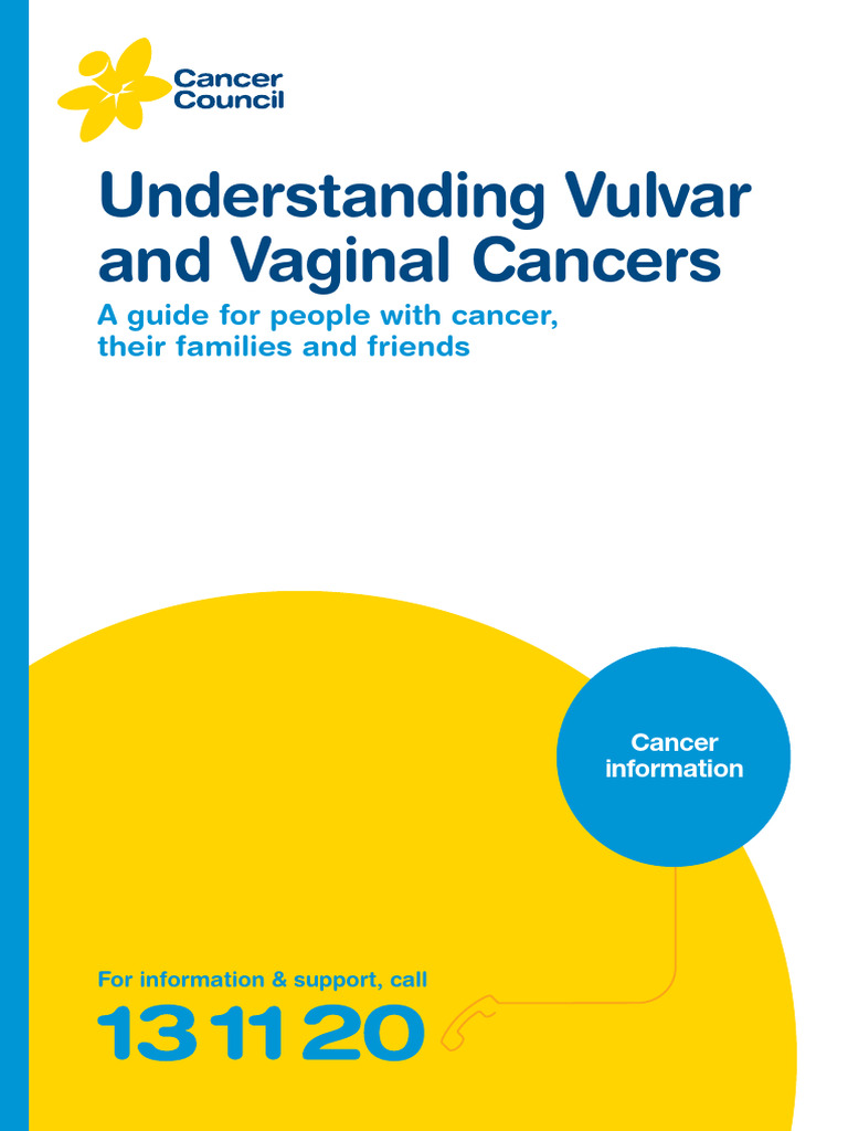 Understanding Vulvar and Vaginal Cancers Booklet | PDF | Labia ...