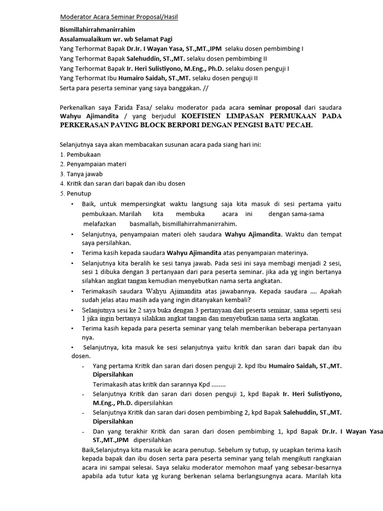 Text MODERATOR Proposal | PDF