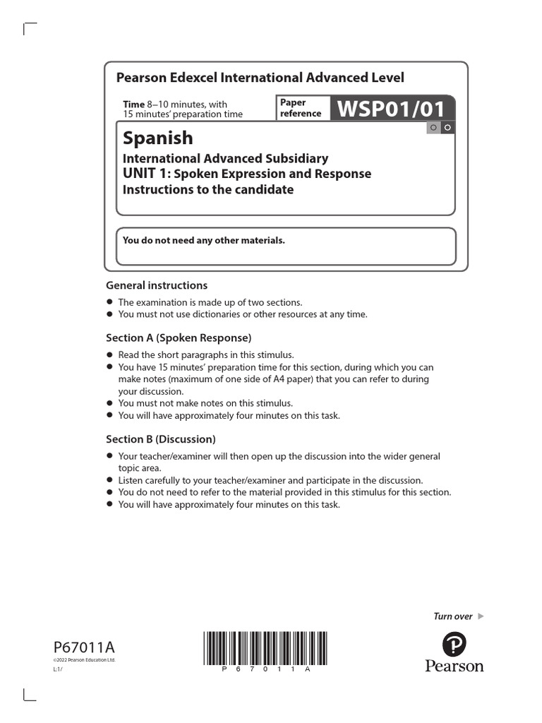 WSP01 01 Candidate Book Jan 2022 | PDF