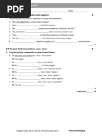 Teen Explorer 7, Unit 1 Test B Klucz Odpowiedzi | PDF