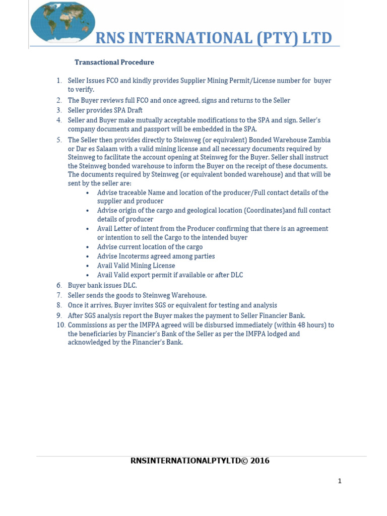 Loi - RNS 041322 | PDF