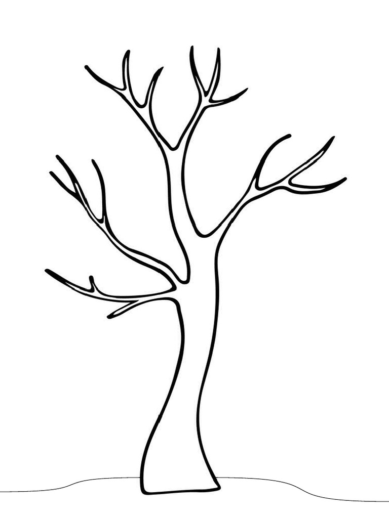 Autumn Tree Template | PDF