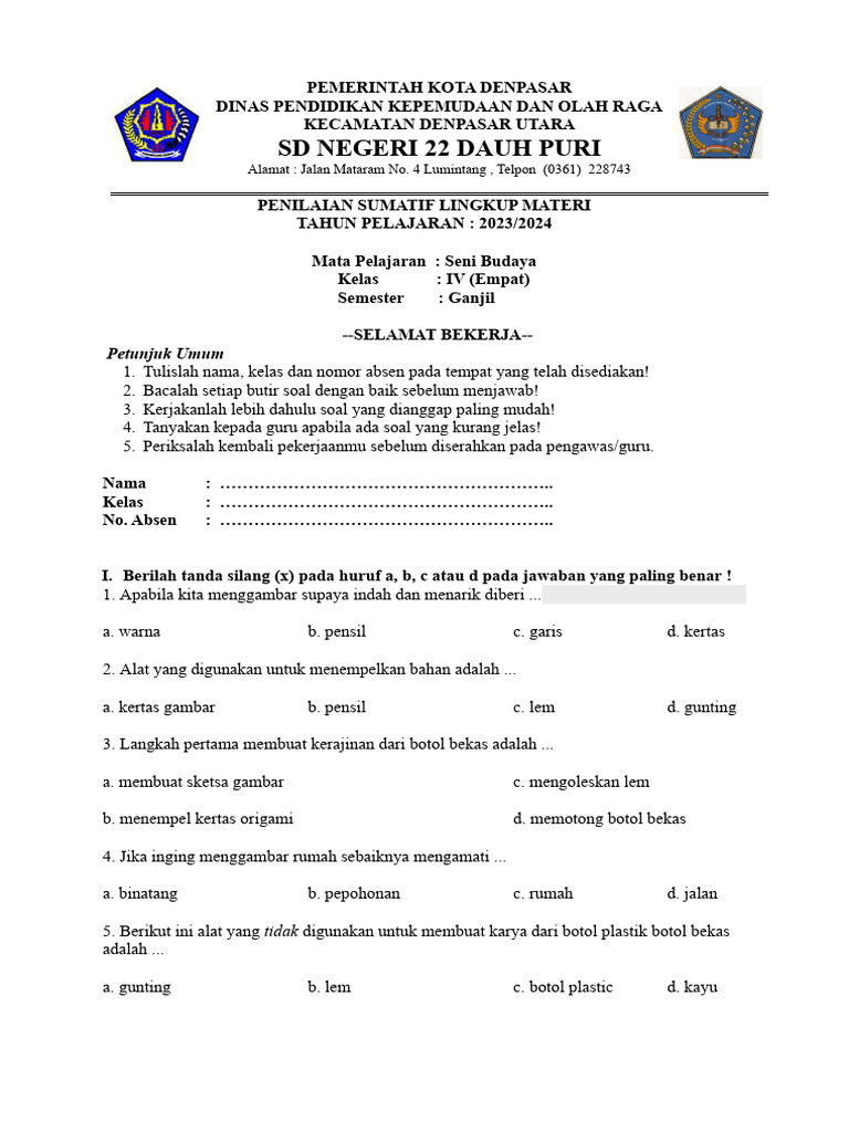 PTS SBDP KLS 4 | PDF