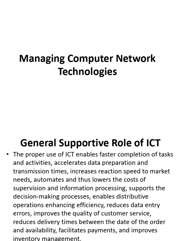Session Four Manging Computer Network Technologies | PDF | Computer ... Session Four Manging Computer Network Technologies | PDF | Computer ...