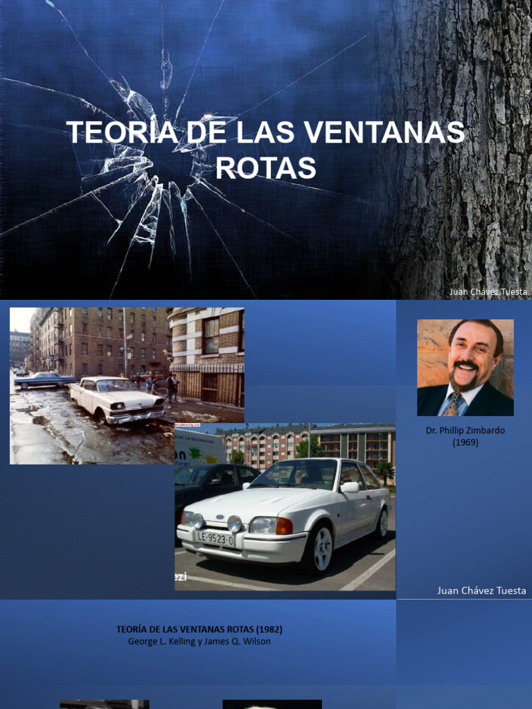 Teoria de Las Ventanas Rotas JCH | PDF