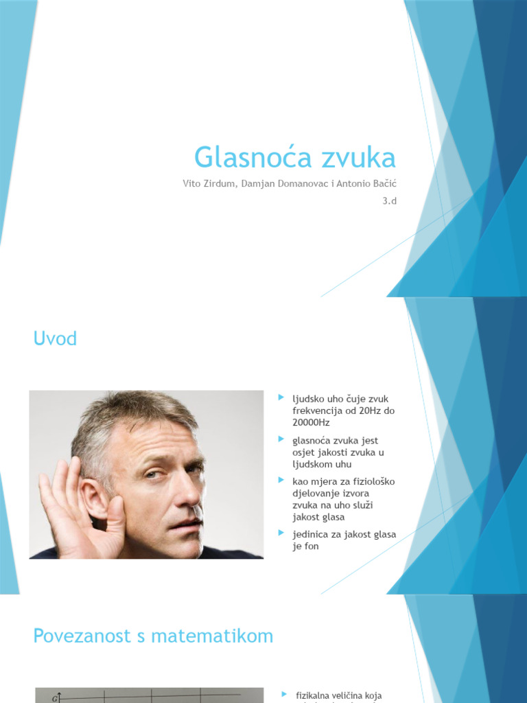 Glasnoća Zvuka | PDF