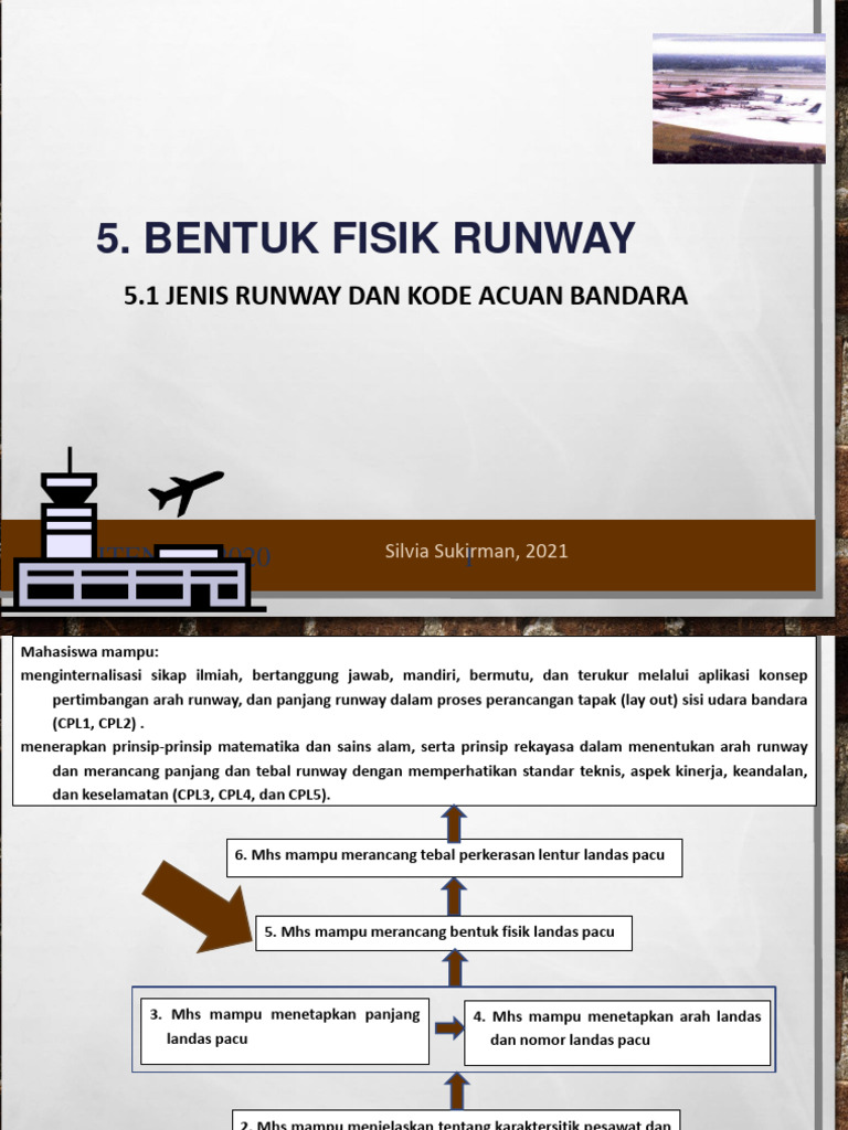 Bentuk Fisik dan Jenis Runway Bandara | PDF