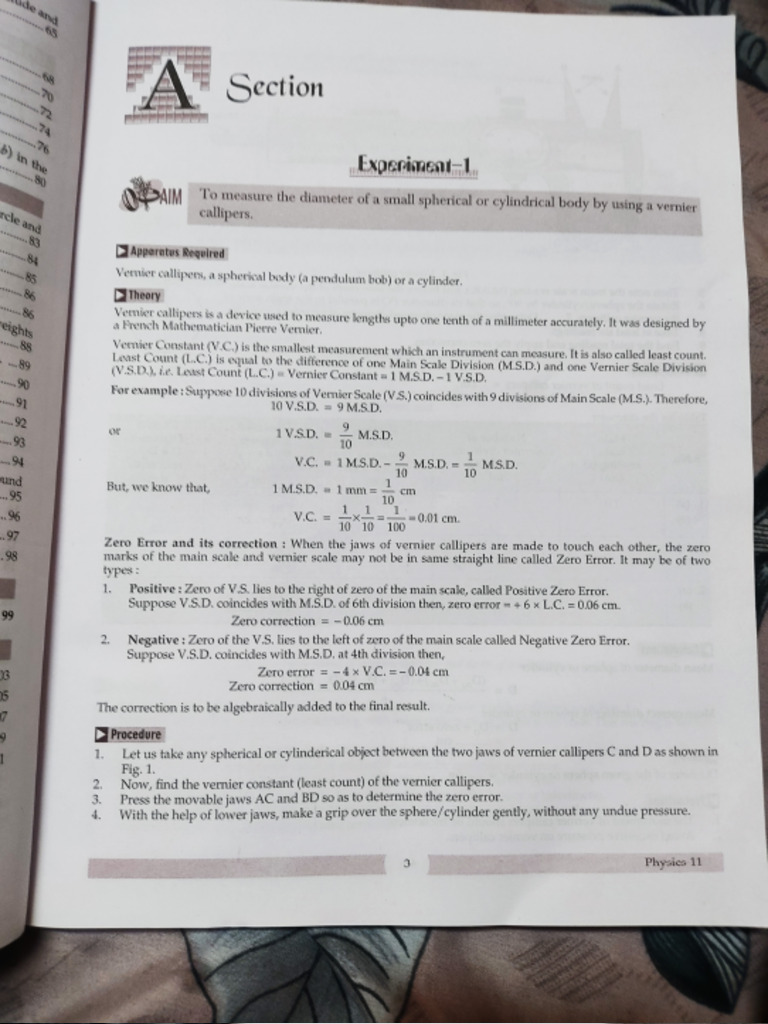 Physics Practical Work | PDF