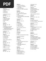 2 11 4minds b1 Units Key U1-10 | PDF