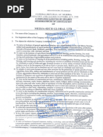 CAC Form 1.1: Company Registration Guide | PDF | Notary Public | Common Law