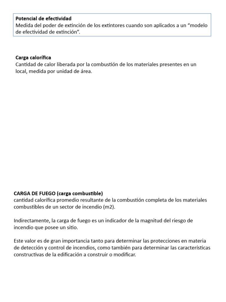 Calculo Carga Calorifica DR | PDF