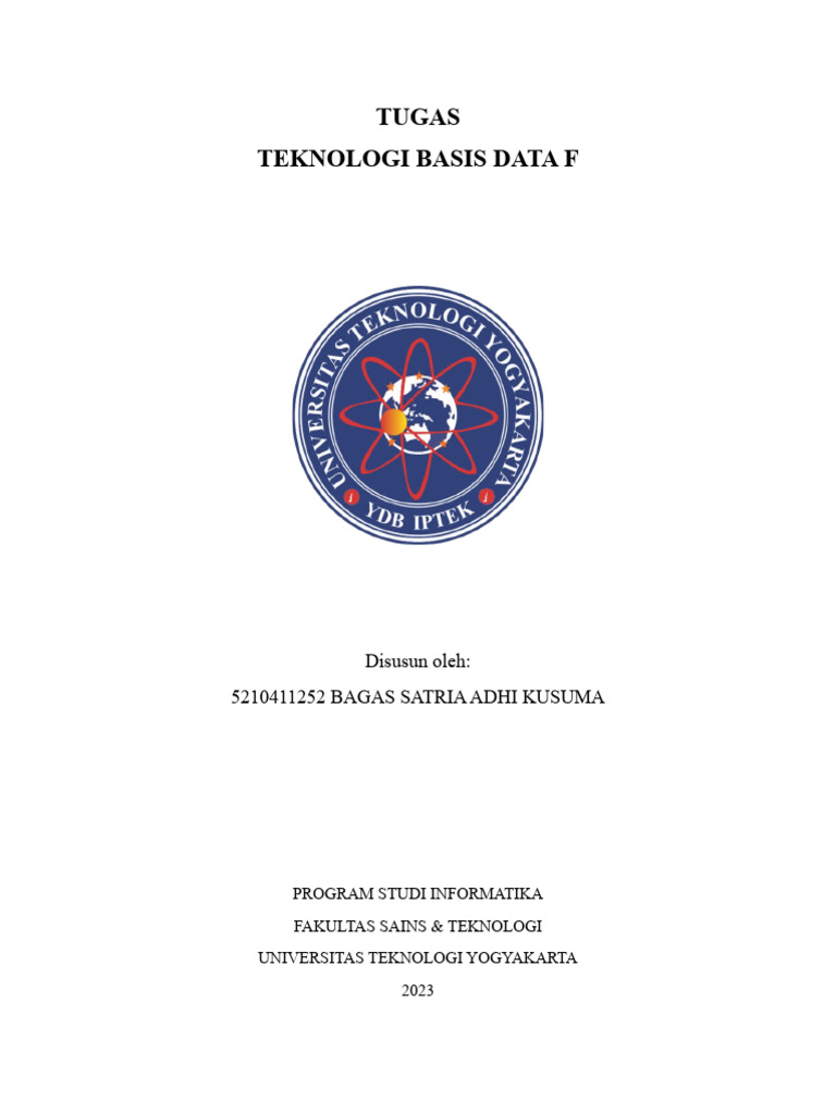 Tugas: Membuat Database & Input Data | PDF
