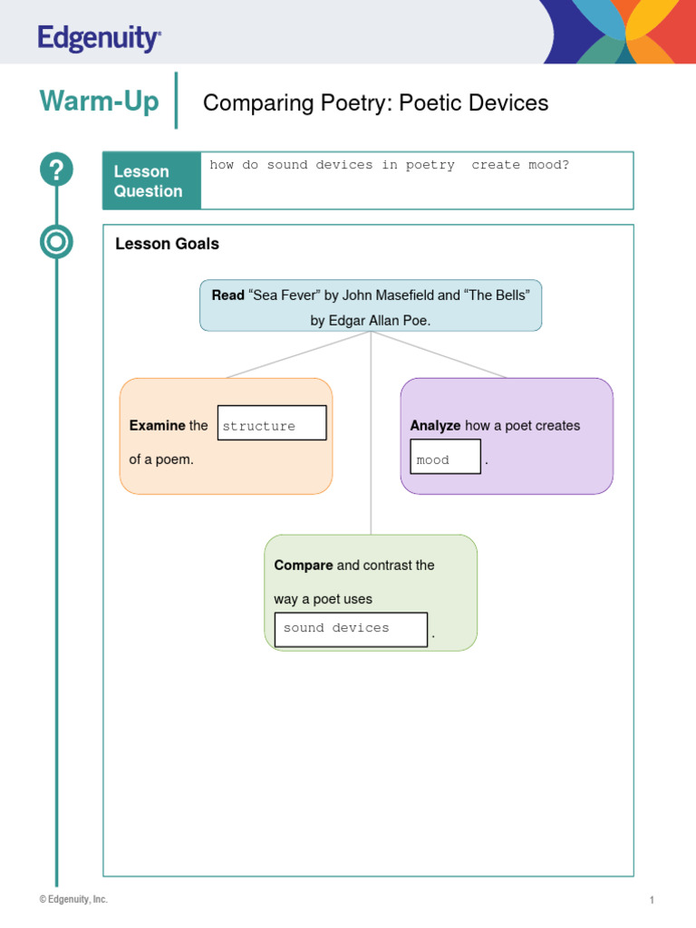 Poetic Devices | PDF | Poetry | Poetic Devices