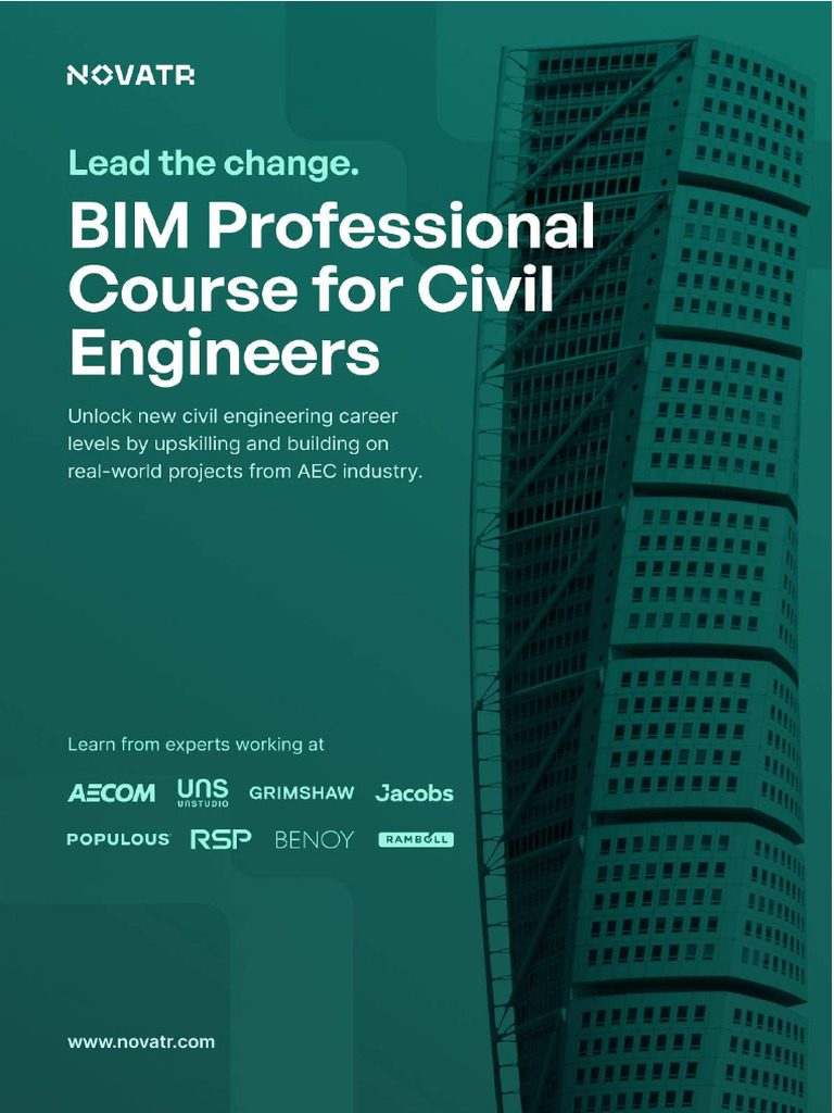Bim For Civil Engineers Course Structure Pdf