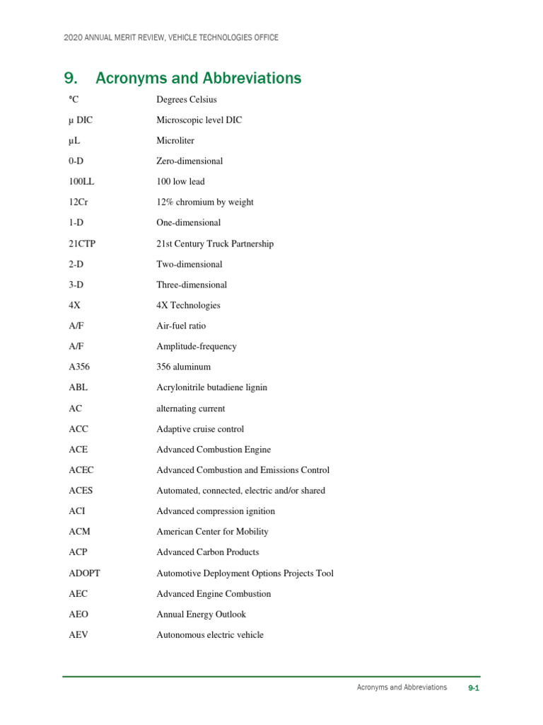 FINAL Chapter 9 - Acro | PDF | Diesel Engine | Lithium