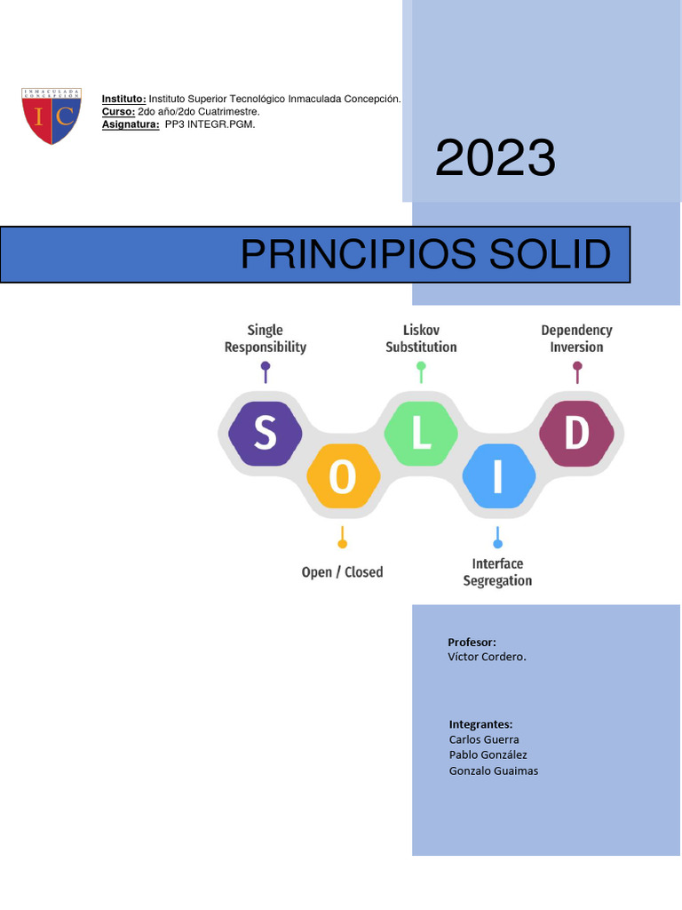 Principios Solid V 2.1.0 | PDF