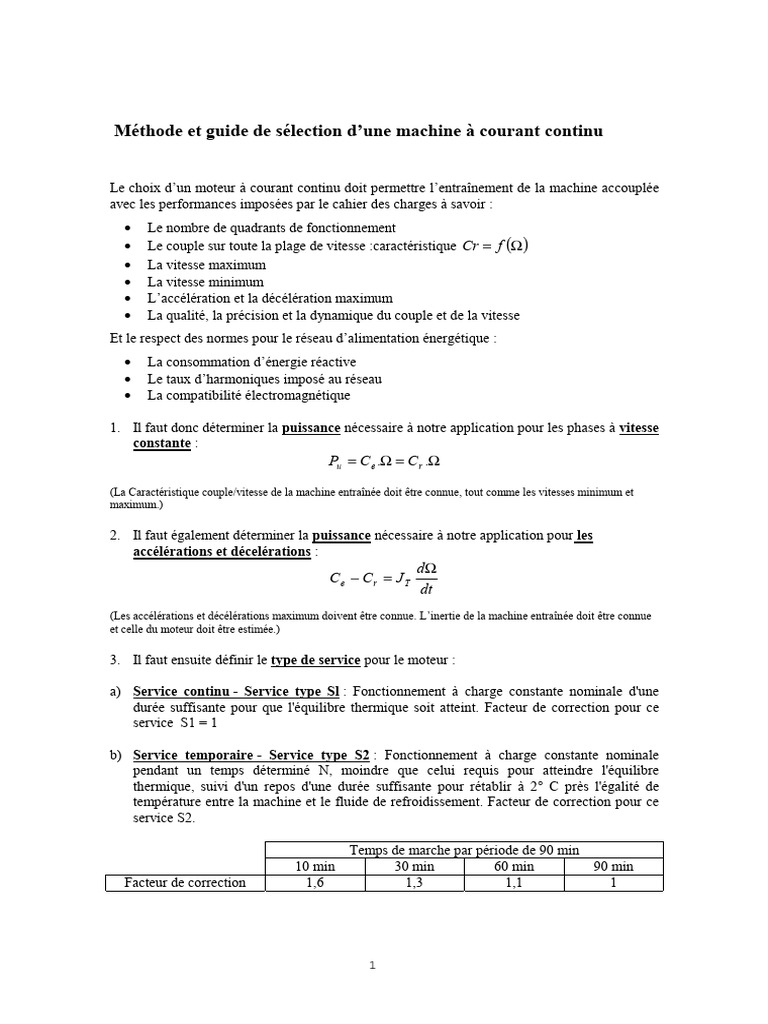 Methode Choix MCC | PDF