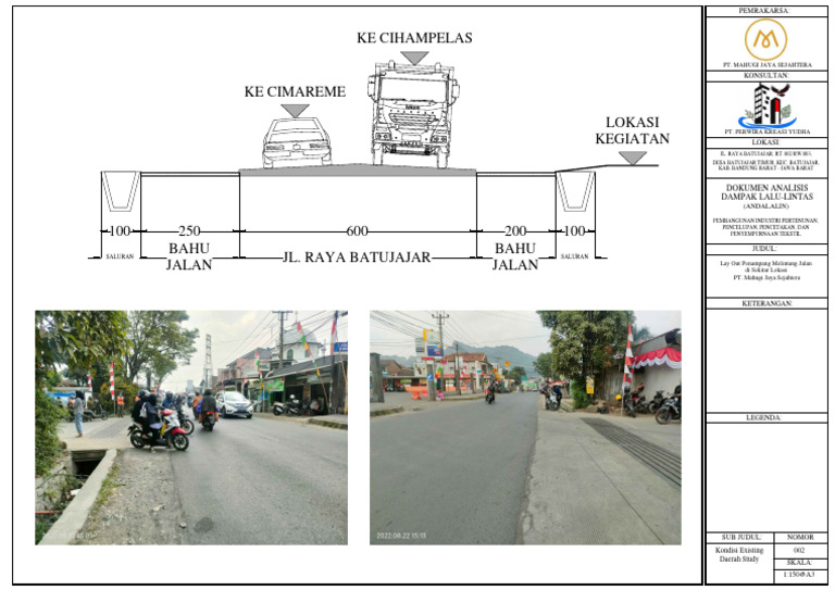 002 Penampang Melintang Jalan PT - MJS | PDF