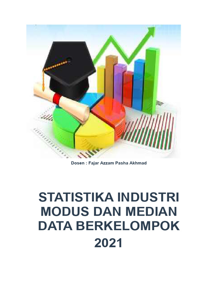 Statistik Industri MODUL, MEDIAN Data Berkelompok | PDF