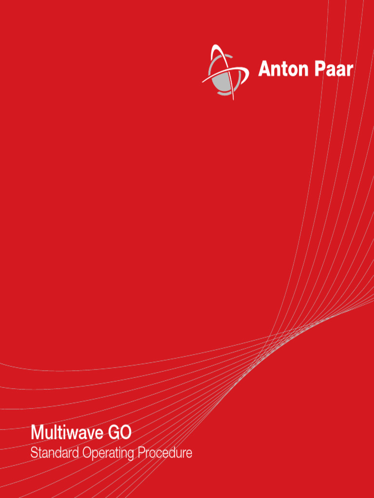 Standard Operating Procedure | PDF