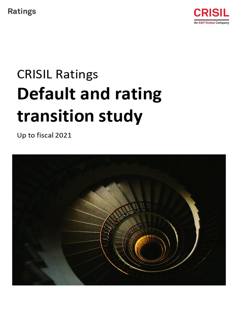Crisil Ratings Default and Rating Transition Study Fy 2021 | PDF