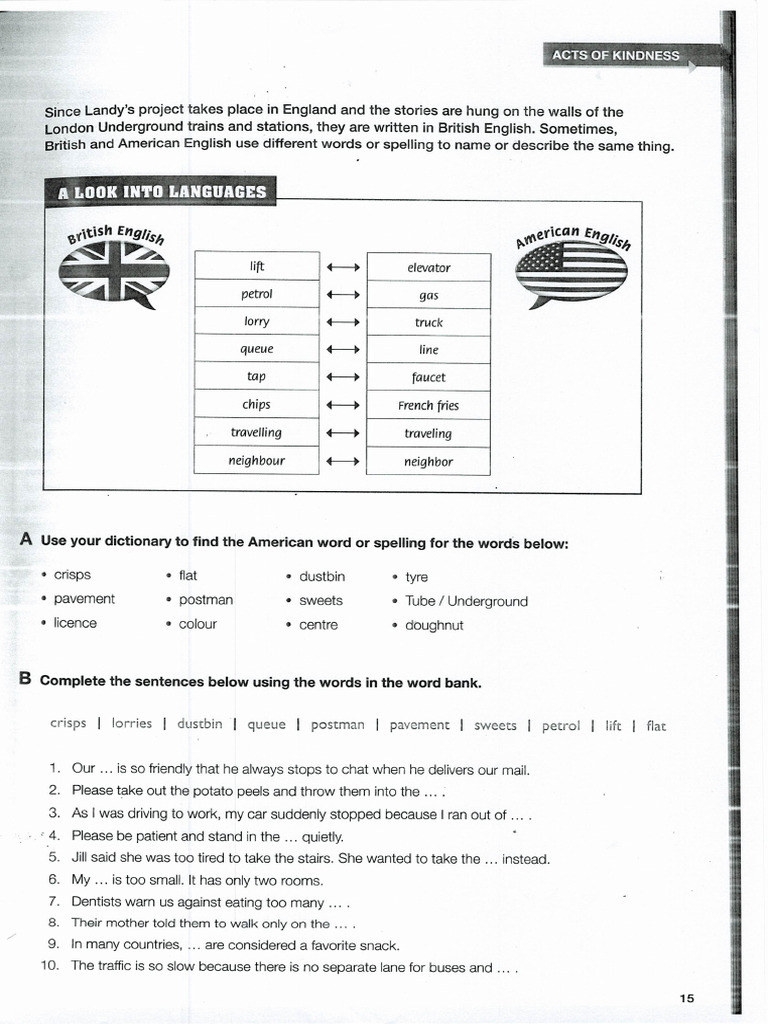 Unit 1 - Acts of Kindness P. 15-32 | PDF