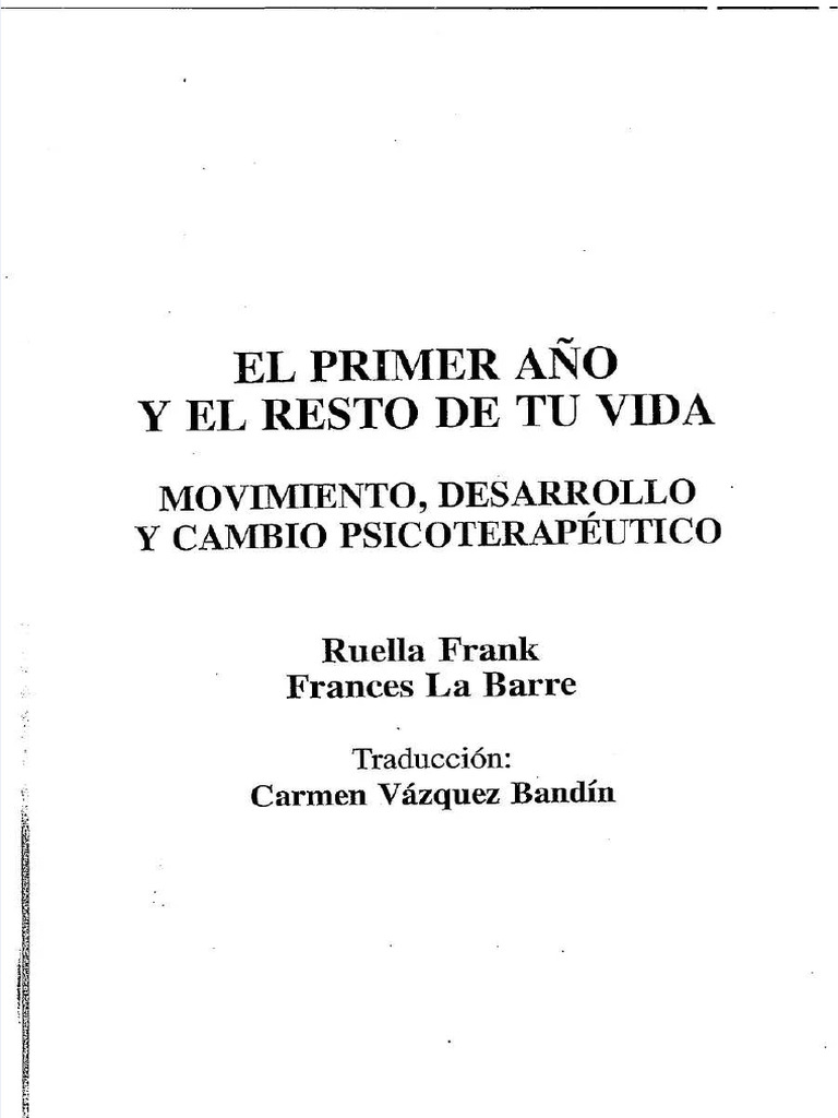 Ruella Frank El Primer Ano y El Resto de Tu Vida | PDF | Traducciones ...
