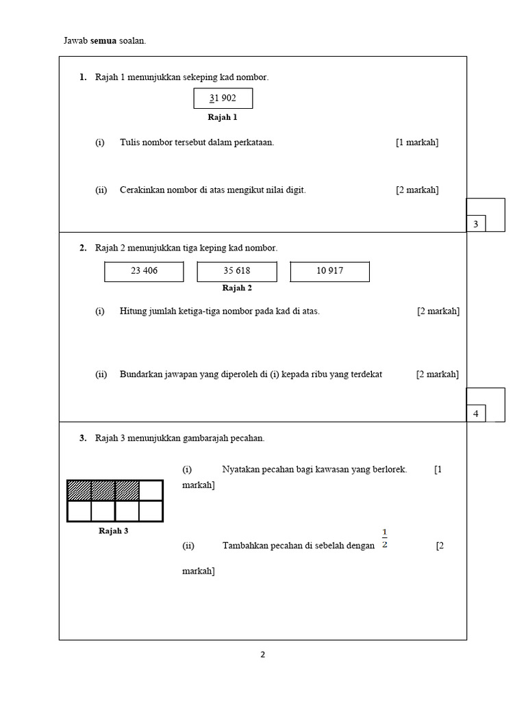 Maths PAT T4 K2 2020 | PDF