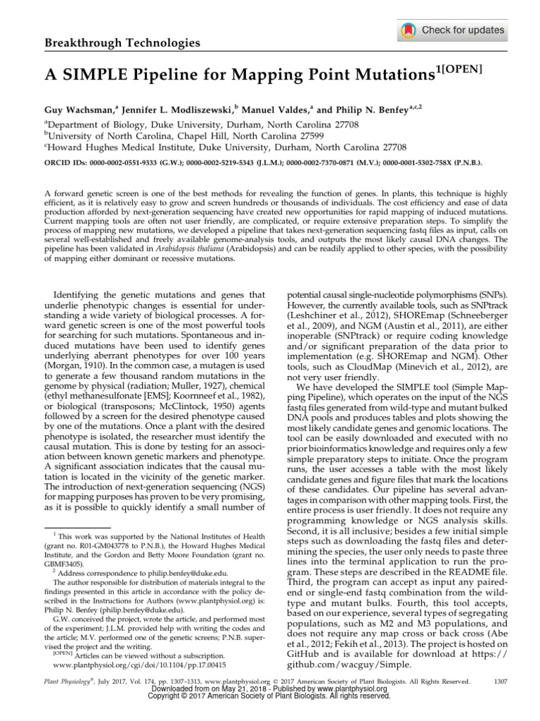 SIMPLE Pipeline | PDF