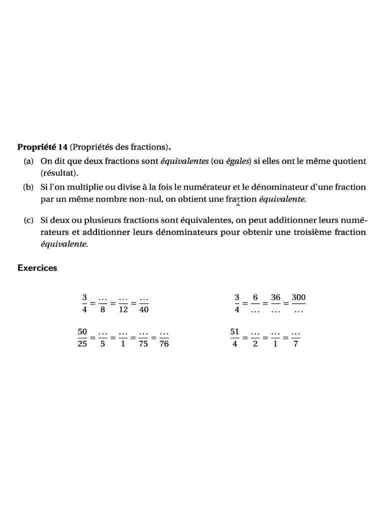 Exercices Toussaint 2 | PDF