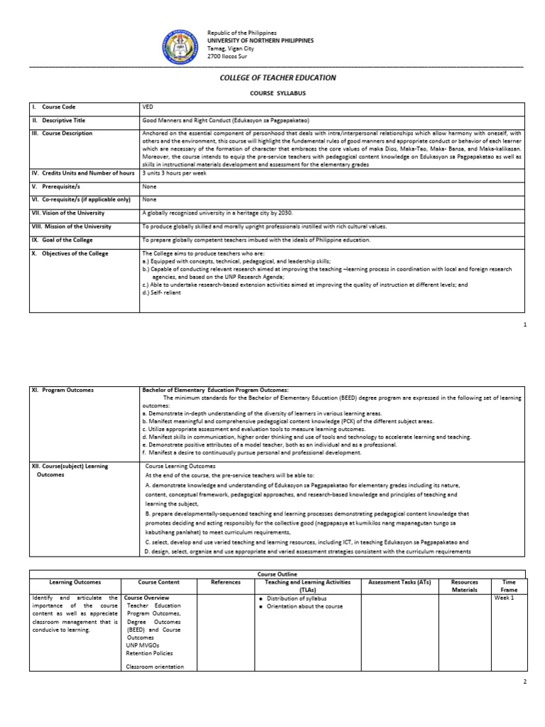 Values Educ GMRC Revised | PDF