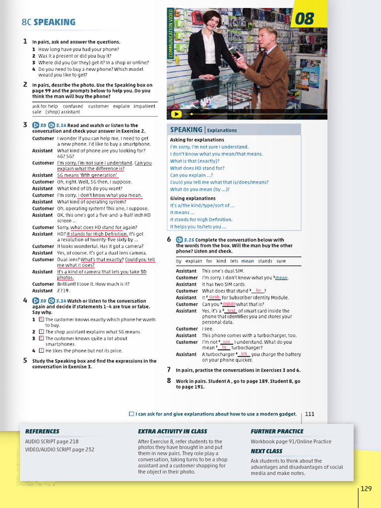 pdfcoffee.com_highnote2teachersbook-pdf-free-128-130 | PDF | Social Media | Popular Culture ...