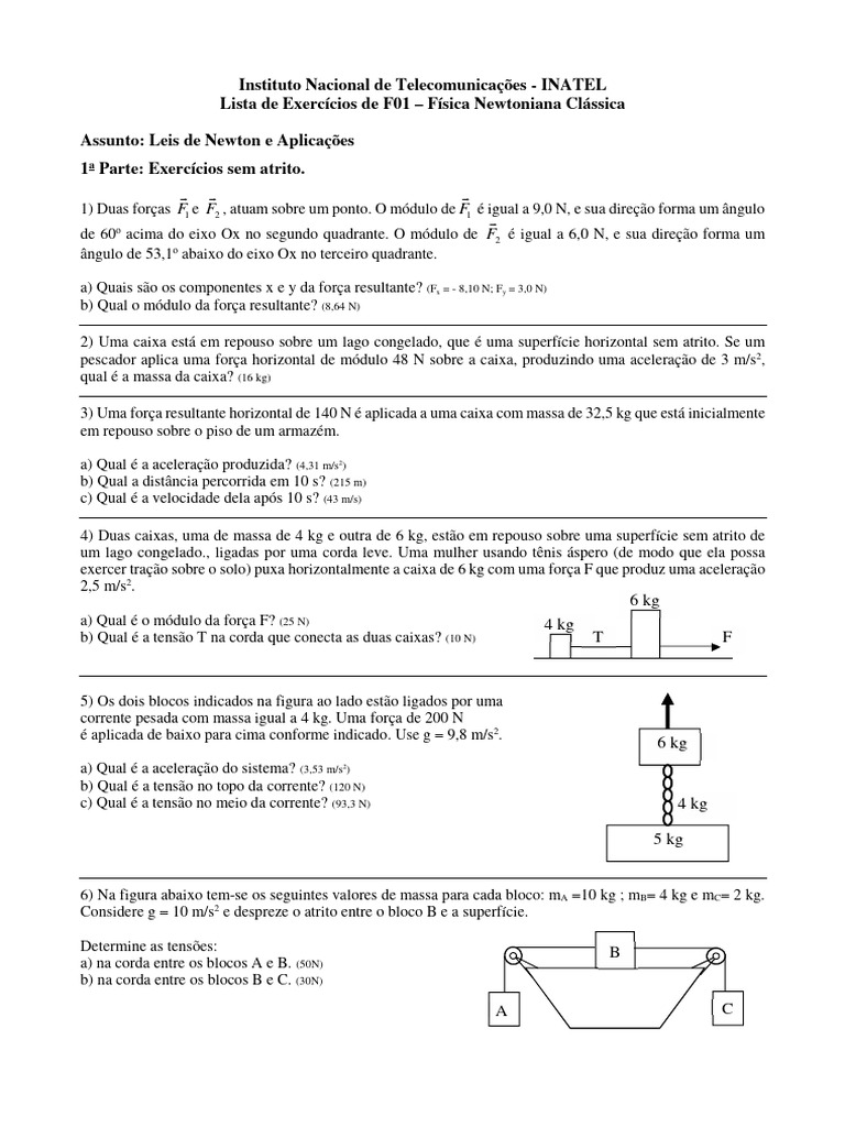 Lista de Exercícios Cap.3 | PDF