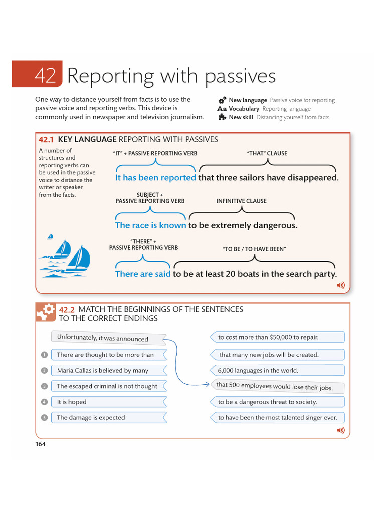 E4E - Passive II | PDF | Verb | Language Mechanics