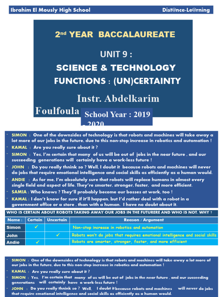 Certainty in Tech's Job Impact | PDF | Robot | Robotics