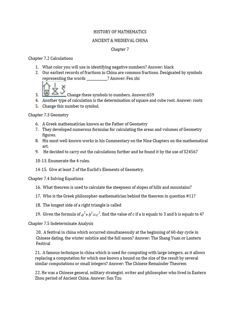 Hom Chapter 7 Questions 1 Pdf