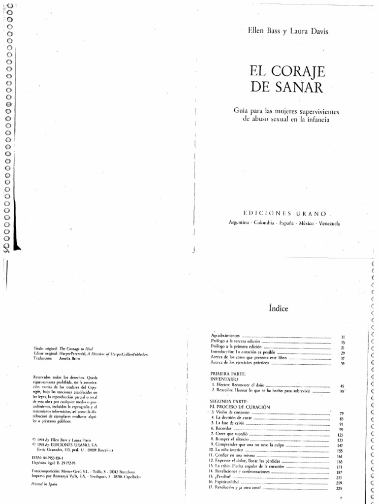 El_coraje_de_sanar | PDF