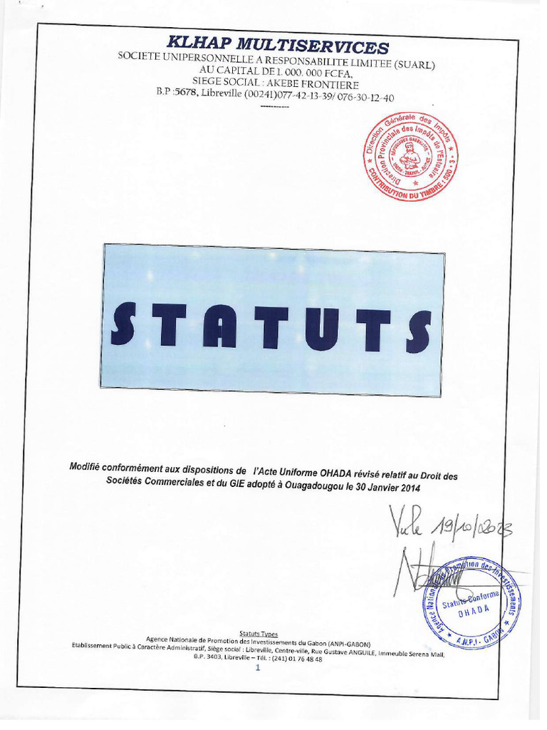 KLAHP STATUTS - Compressed | PDF