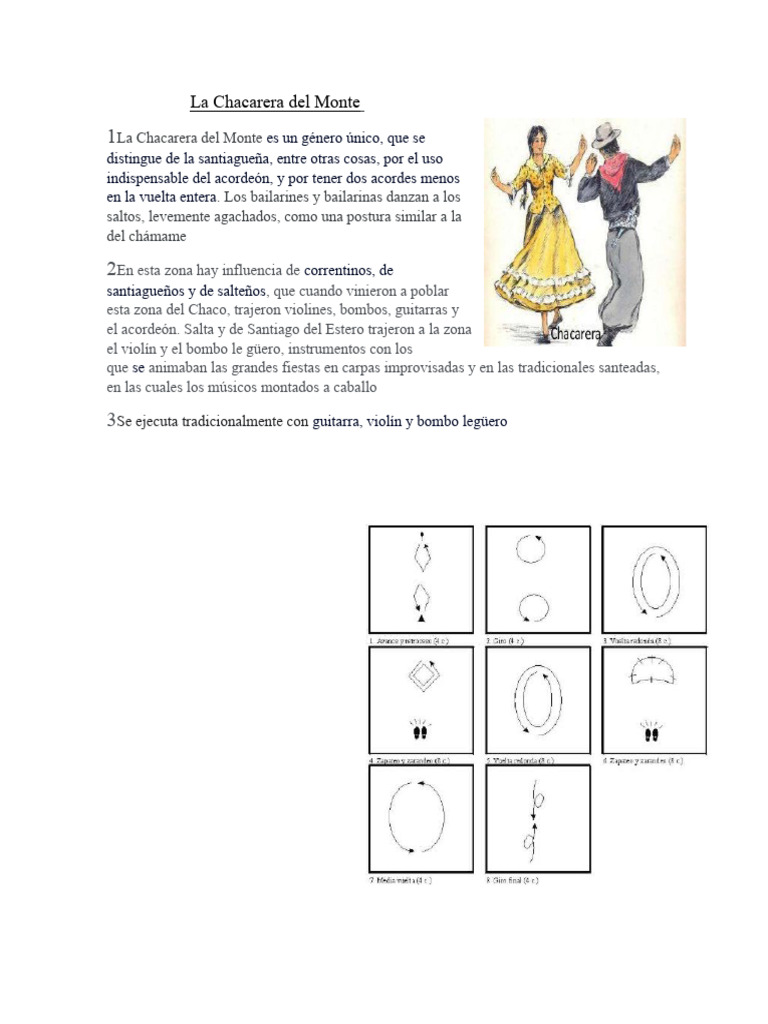 Chacarera Del Monte 15 | PDF