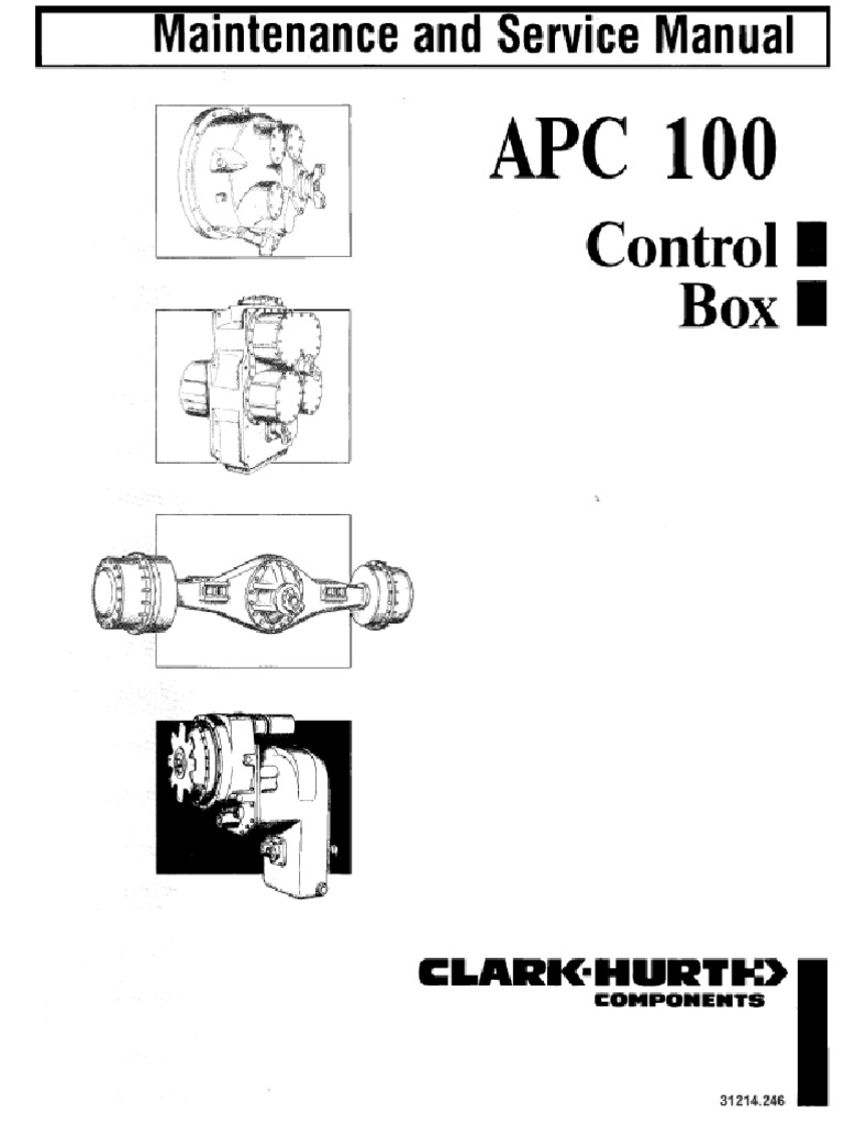 Clark APC 100 | PDF