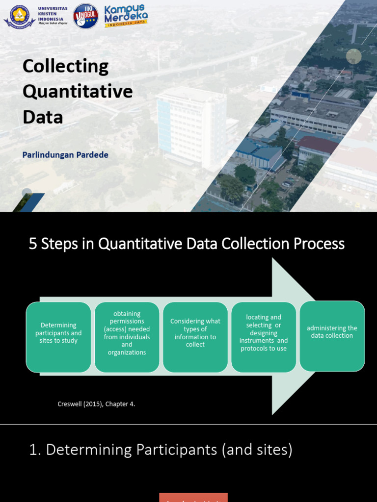 Quantitative Data Collection Pdf Sampling Statistics Methodology
