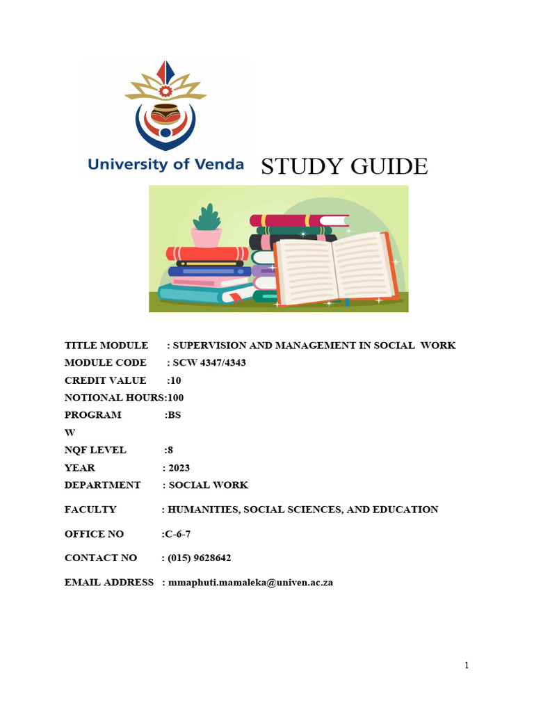 SCW 2023 Study Guide | PDF